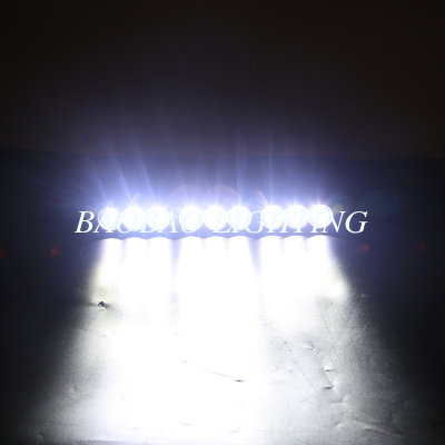 H Style 90W White Color 9pcs 10W CREE LED LIGHT BAR 6000K 10-30V Combo Beam,Flood Beam, Spot beam supplier