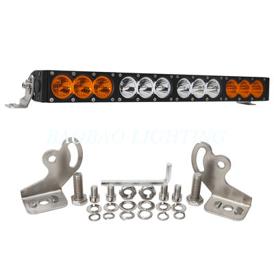 H Style 120W White to Yellow Color 12pcs 10W CREE LED LIGHT BAR 6000K 10-30V Combo Beam,Flood Beam, Spot beam supplier
