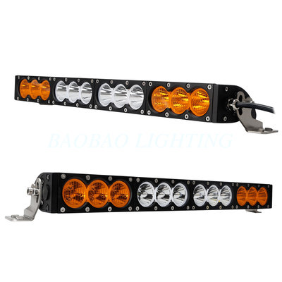 H Style 120W White to Yellow Color 12pcs 10W CREE LED LIGHT BAR 6000K 10-30V Combo Beam,Flood Beam, Spot beam supplier