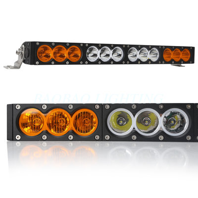 H Style 120W White to Yellow Color 12pcs 10W CREE LED LIGHT BAR 6000K 10-30V Combo Beam,Flood Beam, Spot beam supplier