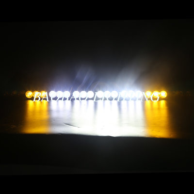 H Style 240W White to Yellow Color 24pcs 10W CREE LED LIGHT BAR 6000K 10-30V Combo Beam,Flood Beam, Spot beam supplier