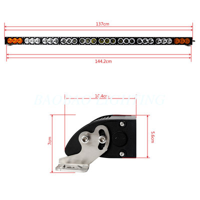 H Style 300W White to Yellow Color 30pcs 10W CREE LED LIGHT BAR 6000K 10-30V Combo Beam,Flood Beam, Spot beam supplier