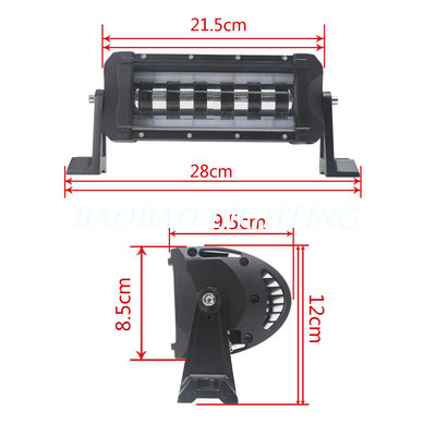 K Style 30W 6pcs 5W CREE LED LIGHT BAR 6000K 10-30V With Color Halo rings White,Blue,Red,Green,amber,Spot Beam supplier
