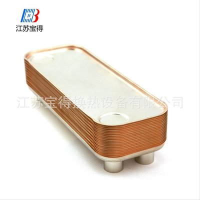 China Replace SWEP B5 High Heat Transfer Efficiency Copper Brazed Plate Heat Exchanger Condenser BL14 series factory
