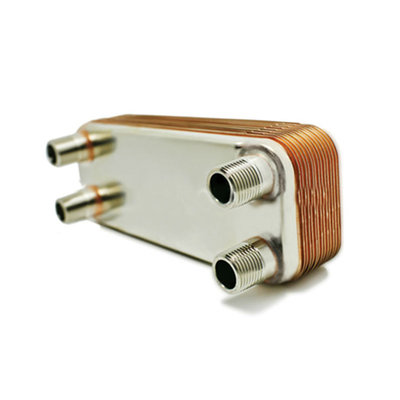 China Stainless Steel AISI 316 High Efficiency Brazed Plate Heat Exchanger Condenser manufacturer
