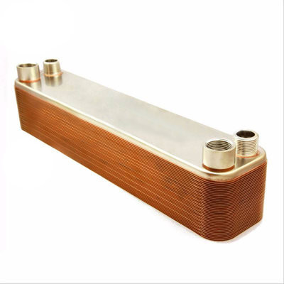 China AISI 316 Copper Brazed Plate Heat Exchanger for Steam Heating manufacturer
