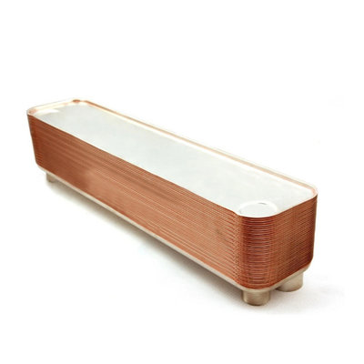 China Stainless Steel AISI 316 Copper Brazed Plate Heat Exchanger for Steam Heating manufacturer
