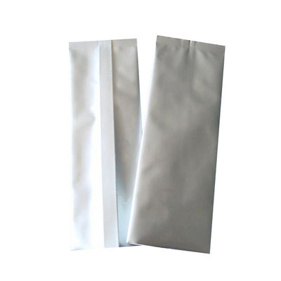 China PET/AL/PE aluminum foil snack Plastic packaging Bag 80mic middle sealing coffee bag supplier