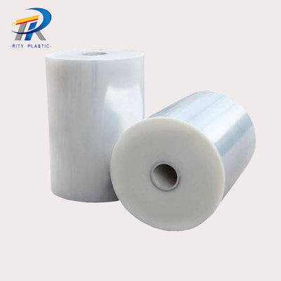 China Free Sample Clear Plastic LLDPE 25mic 50cm Pallet Stretch Film By machine supplier