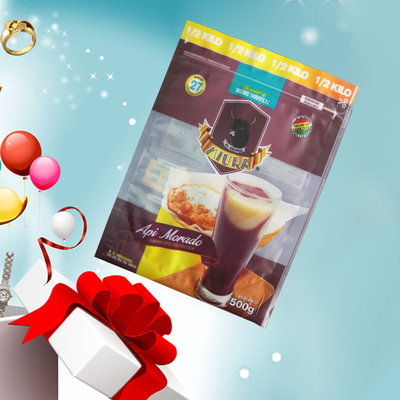 BOPP/PE Drinking powder food packaing bag priting antistatic bags supplier