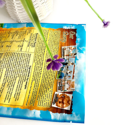 PA/PE Stand Up Pouch Powder Plastic Bag Moisture Proof Packaging bag 100mic Zipper Bag supplier