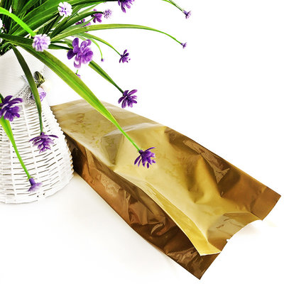 AL printing plasti bag Insert middle sealing packaging 100mic tea or coffee shading packing bag supplier