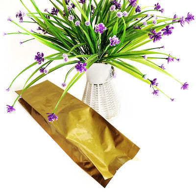 AL printing plasti bag Insert middle sealing packaging 100mic tea or coffee shading packing bag supplier
