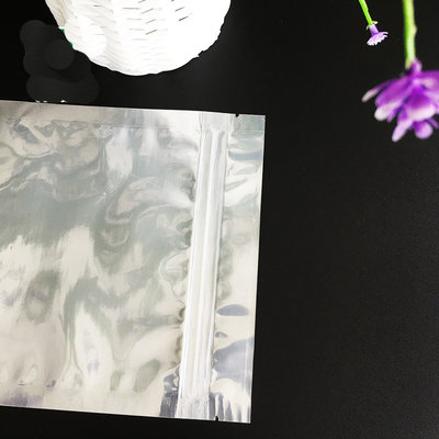 BOPP/VmPET/PE foil Plastic packaging Bag for food 80mic ziplock bag transparent bag supplier