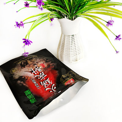 PET/VmPET/PE printed waterproof Plastic packaging Bag 100mic resealable bag for soup supplier
