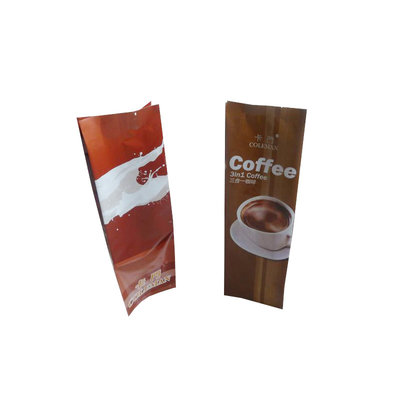 AL seal bags for food 100mic coffee high barrier printing packing bag supplier
