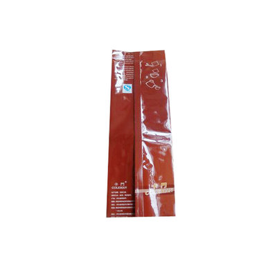 AL seal bags for food 100mic coffee high barrier printing packing bag supplier
