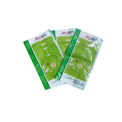 food grade packaging bag 80mic printed bags with transparent window BOPP/PE supplier