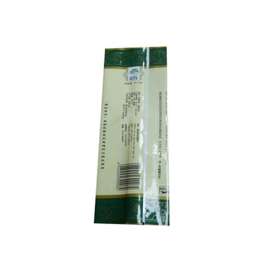PET/VmPET/PE 80mic middle sealing tea bag edge insert packaging bag supplier