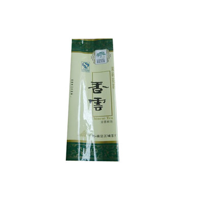 PET/VmPET/PE 80mic middle sealing tea bag edge insert packaging bag supplier