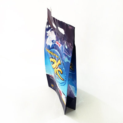 Custom logo printed plastic bag Portable laminated bag Gravure printing plastic packaging supplier