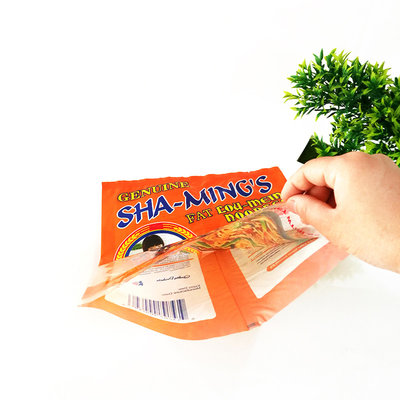 Fast Noodle Packaging Plastic Bag Laminated Printing Bags Food bag supplier