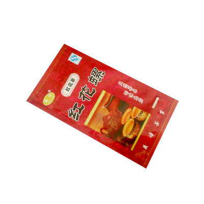 PET/AL/PE printing plastic bag high barrier bag with bottom tea packing bag supplier