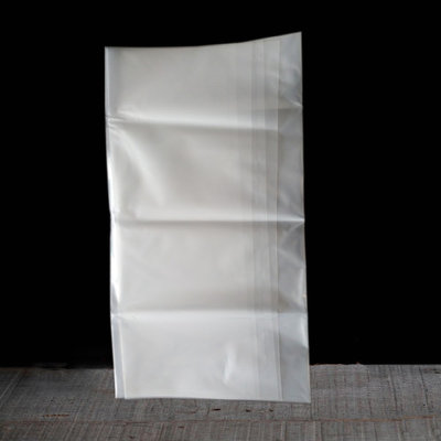 80mic transparent packaging bag 25kgs chemical powder antistatic bag supplier