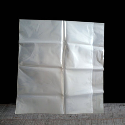 80mic transparent packaging bag 25kgs chemical powder antistatic bag supplier