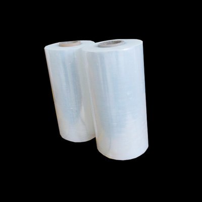 LDPE stretch film 25mic transparent film by machine 10kgs net weight good elongation PE film supplier