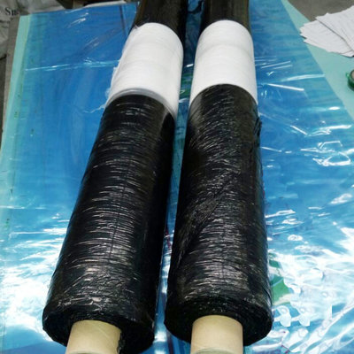 Black and white alternating mulch film plastic film for weeding 10mic 0.01mm thickness 5kg agricultural film supplier