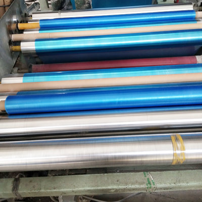 Blue mulch film 1m wide plastic dripping film 10mic 0.01mm thickness 5kg agricultural film supplier