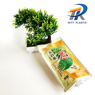 Stand up pouch VmPET plastic bag for tea Printing laminate bag supplier