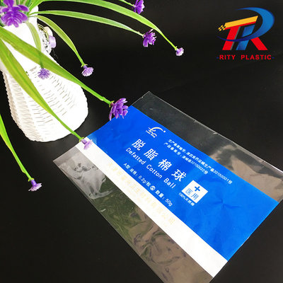 BOPP/CPP medical packaging bag 60mic Transparent plastic bag for medical products supplier