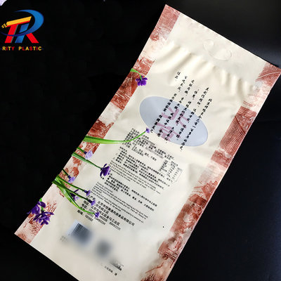PA/PE vaccum plastic bag accordion pocket meat packaging bag vaccum bag with handle supplier
