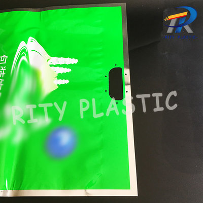 VmPET Aluminum water packaging bag 8 liters liquid plastic bag with portable handle supplier