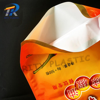 PA/PE capsicol plastic bag anti-oil printing laminate packaging bag supplier