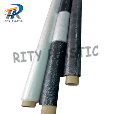 100% Pure Virgin LDPE 10mic Black and white alternating Mulch Film Vegetable And Fruit Mulch Film supplier