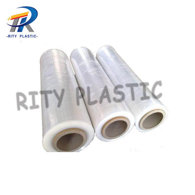 Free Sample LLDPE Clear Plastic Pallet Stretch Film 25mic Wrap film supplier