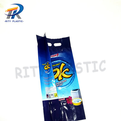 printing Plastic Packaging Detergent Washing Powder Bag 1kg BOPP laminate PE detergent plastic bag supplier