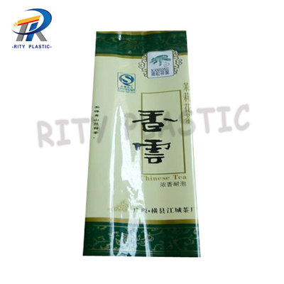 Manufacture accordion pocket for tea laminate middle seal packaging bag supplier