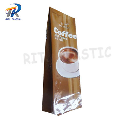 Food Grade Resealable Mylar Aluminium Foil Plastic Bag For Coffee Food supplier