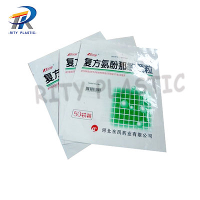 Customized Logo Printed Packaging for medicine BOPP/PE Ziplock Seal Medical Plastic Bags supplier