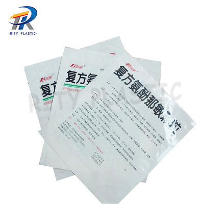 Customized Logo Printed Packaging for medicine BOPP/PE Ziplock Seal Medical Plastic Bags supplier