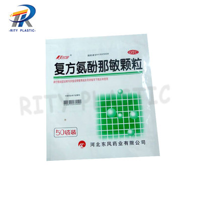 Customized Logo Printed Packaging for medicine BOPP/PE Ziplock Seal Medical Plastic Bags supplier