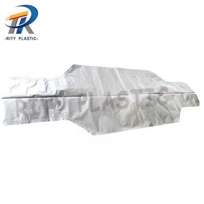 1 ton material granules packaging bag big aluminum foil packaging bag with up-down two feeding hole supplier