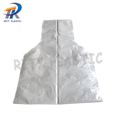 1 ton material granules packaging bag big aluminum foil packaging bag with up-down two feeding hole supplier