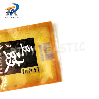 facotry customized printed packaging plastic bag for food sauce supplier