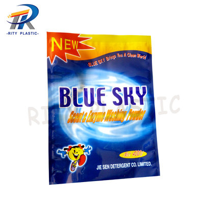 Manufacture Cusomized washing Detergent Plastic Packaging Bag BOPP/PE small pack antistatic bag supplier