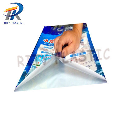 powder detergent packaging bag printing manufacture cutomized 2kgs powder antistatic plastic bag supplier